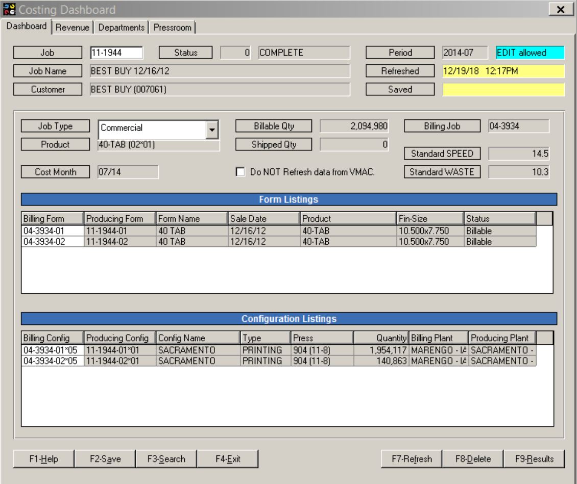 Examples – Basic MV Reports